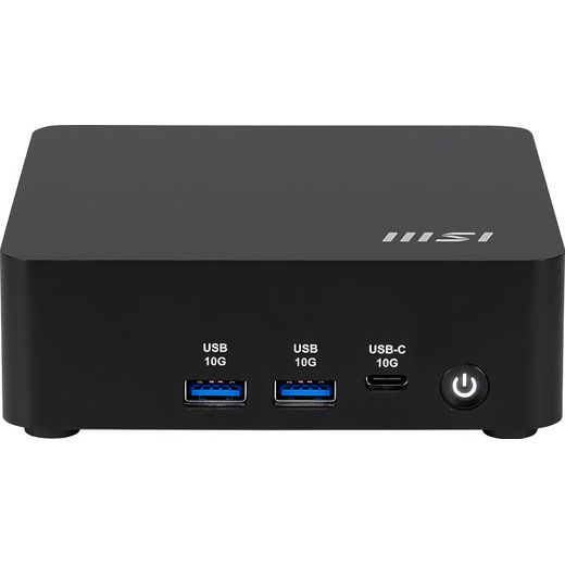 MSI Cubi NUC AI 1UMG Tower - Intel® Core™ Ultra 5, 512GB SSD 2025 - Black