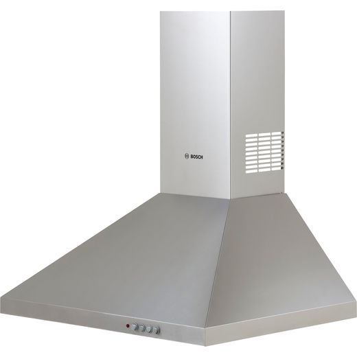 Bosch Series 2 chimney cooker hood | DWP64CC50M_SS | ao.com
