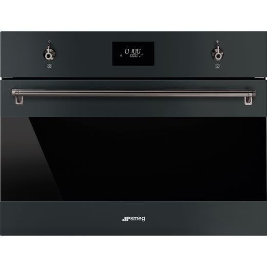 Smeg Microwave Grill | Black | SO4301M0N | ao.com