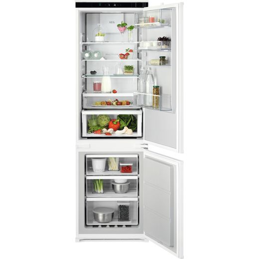 AEG 7000 Series TSC7M181DS 177cm 70/30 Integrated Frost Free Fridge ...