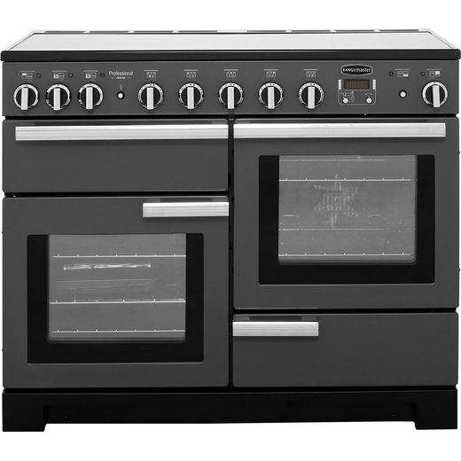 Rangemaster Professional Deluxe PDL110EISL/C 110cm wide Electric Range ...