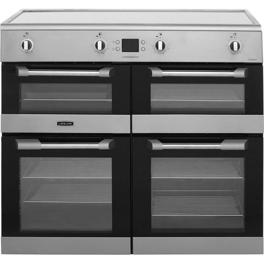 Leisure Cuisinemaster CS100D510X 100cm wide Electric Range Cooker with ...
