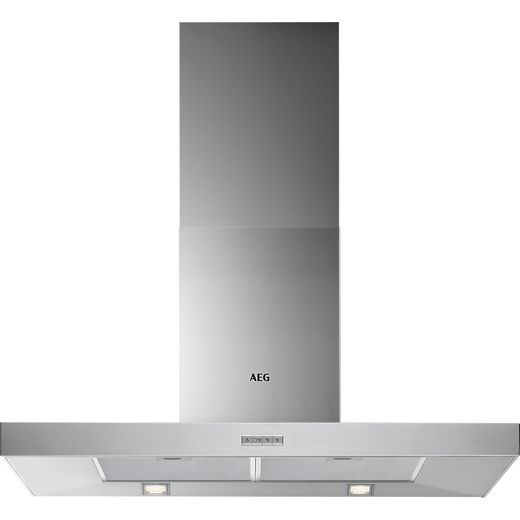 AEG 90cm Chimney Cooker Hood | DKB5960HM_SS | ao.com