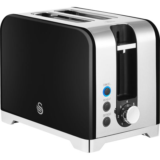 Swan ST19031BLK Toaster | ao.com