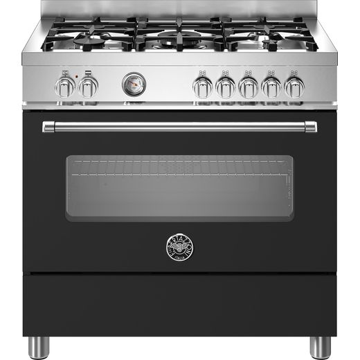Bertazzoni Master Series MAS95C1ENEC 90cm wide Dual Fuel Range Cooker ...