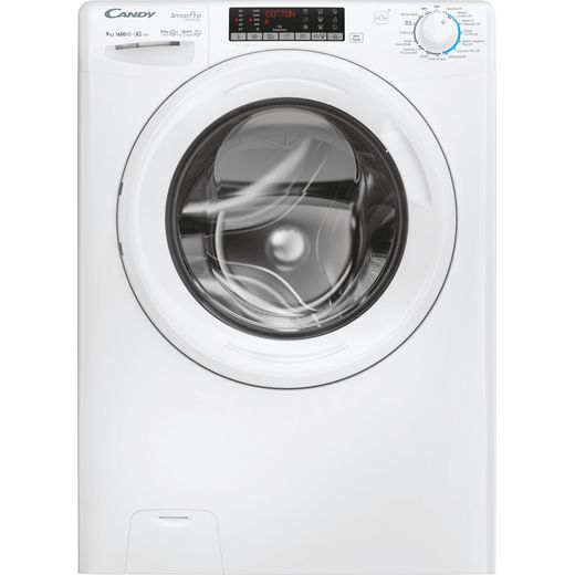 Candy Smart Pro Inverter CSO696TWM6-80 9kg WiFi Connected Washing Machine with 1600 rpm - White ...