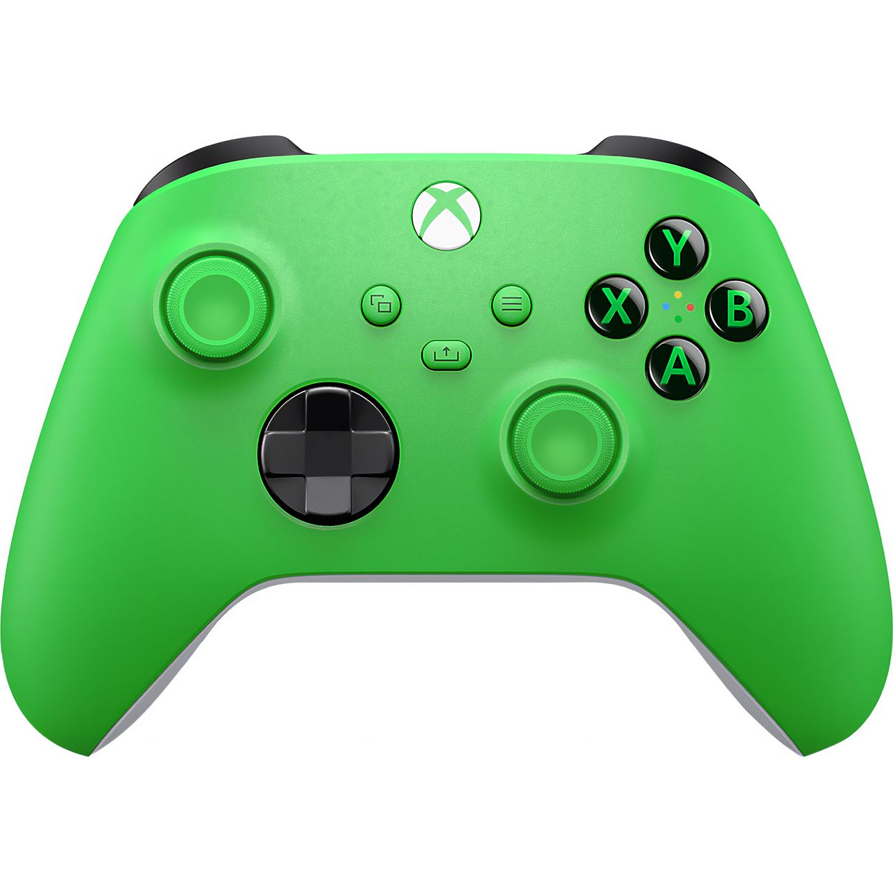 Xbox Wireless Controller Green and White QAU 00091 ao