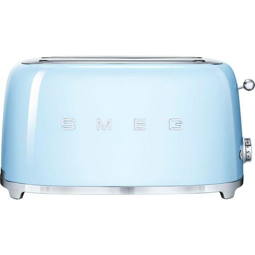 Smeg 50's Retro TSF02PBUK 4 Slice Toaster - Pastel Blue