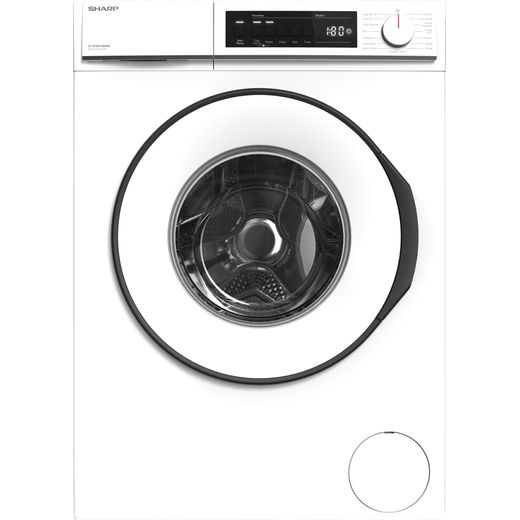 Sharp ES-NFB814BWNA-EN 8kg Washing Machine with 1400 rpm - White - A Rated