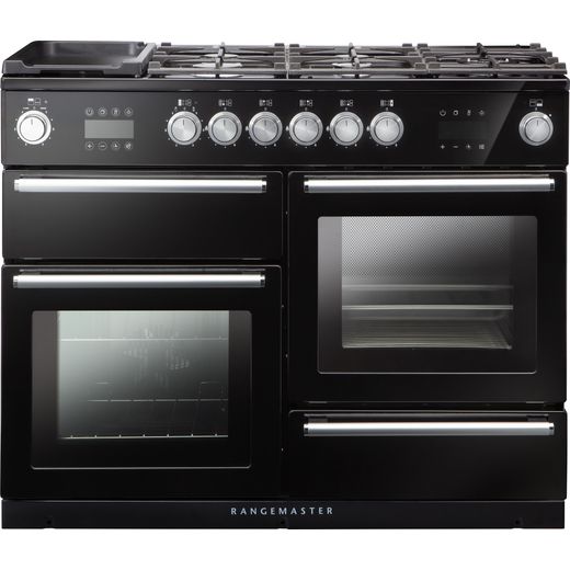 Rangemaster Nexus Steam NEX110SODFFBL/C 110cm Dual Fuel Range Cooker ...