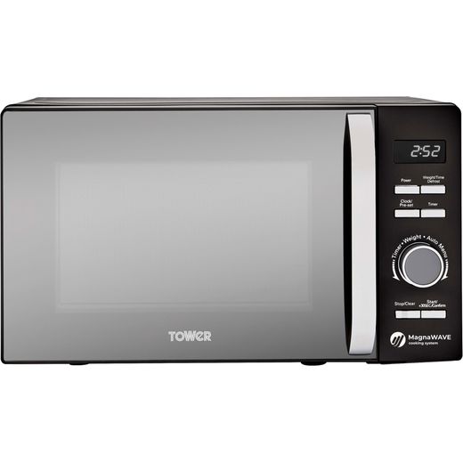 Tower Renaissance T24039BLK 20 Litre 26cm High, Freestanding Small ...