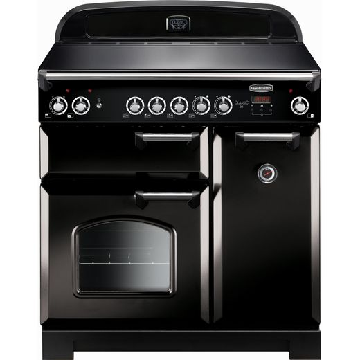 Rangemaster Classic CLA90ECBL/C 90cm Electric Range Cooker with Ceramic ...