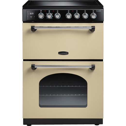 Rangemaster Classic 60 CLA60EICR/C 60cm Double Oven Electric Cooker ...