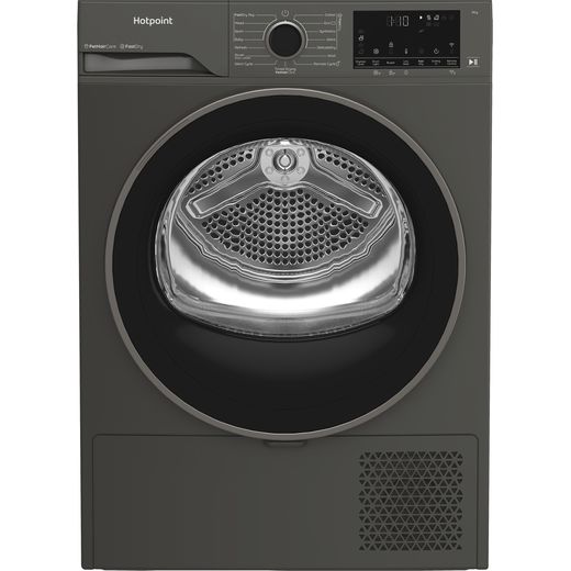 Hotpoint Fabric Care C HD 94M GBS UK 9Kg Heat Pump Tumble Dryer - Grey ...