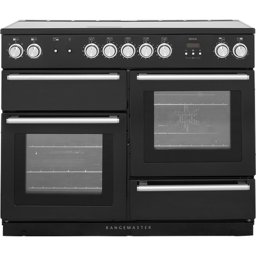 Rangemaster Nexus NEX110EIBL/C 110cm wide Electric Range Cooker with ...