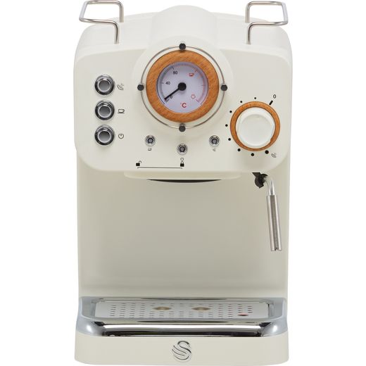 Swan Nordic Espresso Coffee Machine - White - SK22110WHTN