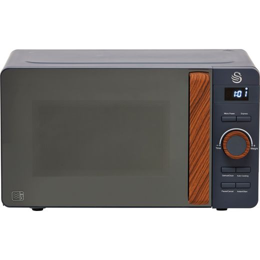 Swan Retro 20L microwave | SM22036LGRYN_GY | ao.com
