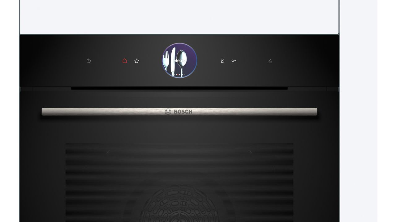 BOSCH 24 SERIE BULT IN OVEN WITH STEAM 60 X 60 CM BLACK, 43% OFF