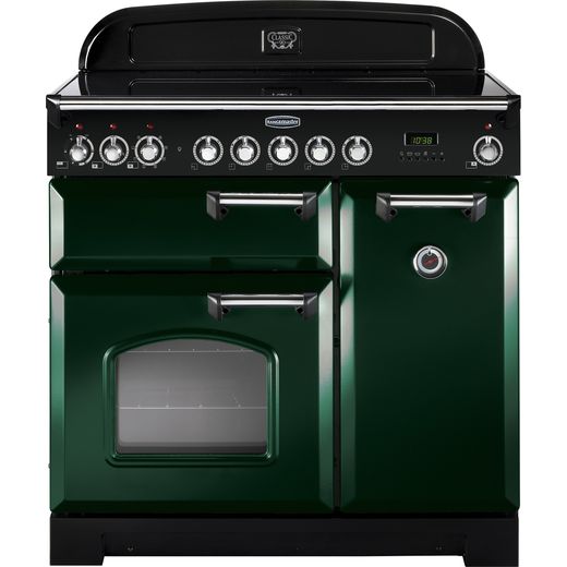 Rangemaster Classic Deluxe CDL90EIRG/C 90cm wide Electric Range Cooker ...