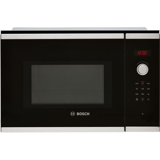 Bosch Serie 4 Built-in Microwave with Grill | BEL553MS0B_SS | ao.com