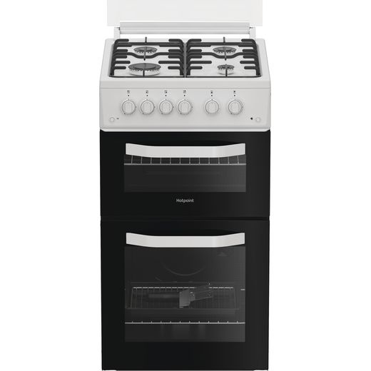 Hotpoint 250L Gas Cooker | HTG5GCWL_WH | ao.com