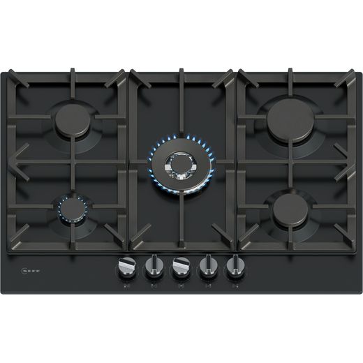 NEFF N70 T27CIQ8S0 75cm Gas Hob - Black