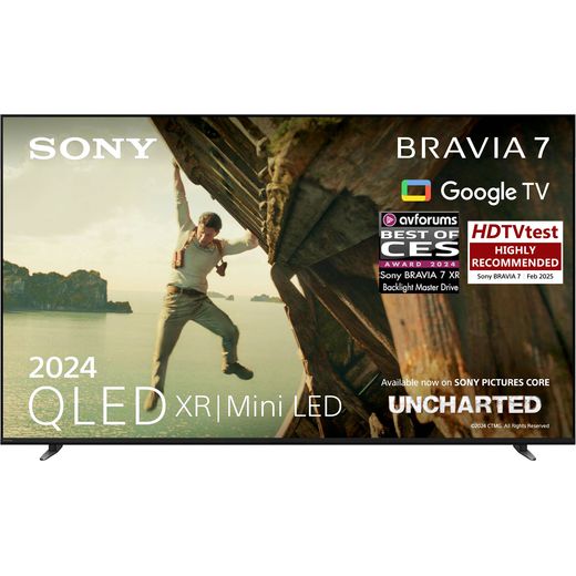 Sony BRAVIA 7 XR70 65" 4K Ultra HD MiniLED QLED Smart Android TV [2024 ...