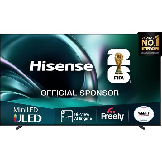 Hisense 85-inch 4K Ultra HD MiniLED Smart TV | U7Q | ao.com