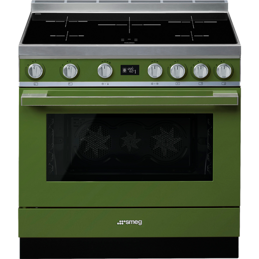 CPF9iPOG_OG | Smeg Range Cooker | Olive Green | ao.com