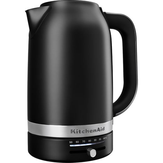 KitchenAid 5KEK1701BBM Kettle with Temperature Selector - Matt Black
