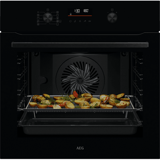 AEG 6000 SenseCook® OS6PB50AK Built In Electric Single Oven with ...