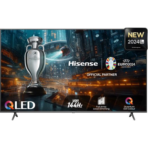 Hisense 65” 4K QLED Smart TV | 65E77NQTUK PRO | ao.com