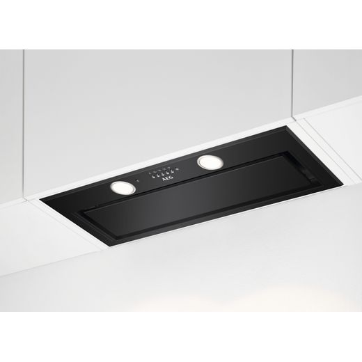AEG 80cm Canopy Cooker Hood | DGE5861HB_BK | ao.com