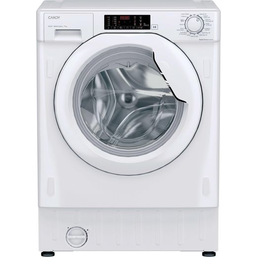 Candy Smart CBW 494DWM5-80 Integrated 9kg Washing Machine with 1400 rpm ...