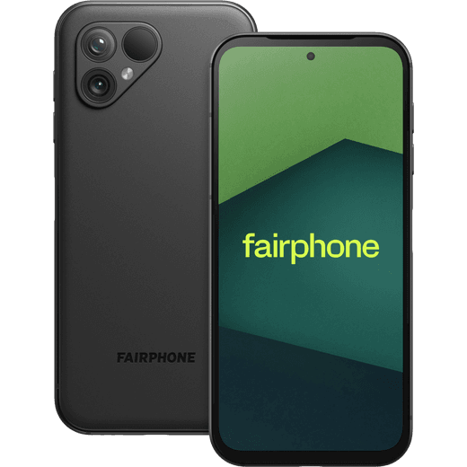 Fairphone 5 5G 128GB Smartphone in Matte Black