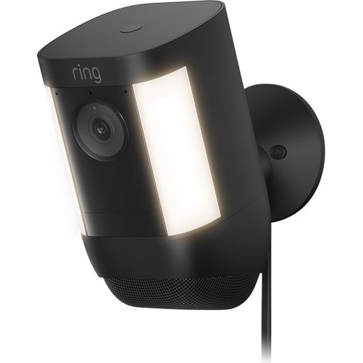 Ring Plug-In Spotlight Cam Pro Full HD 2K IP security camera - Black