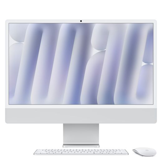 MWUC3B/A | 24-inch iMac with Retina 4.5K Display 256GB SSD Silver | ao.com