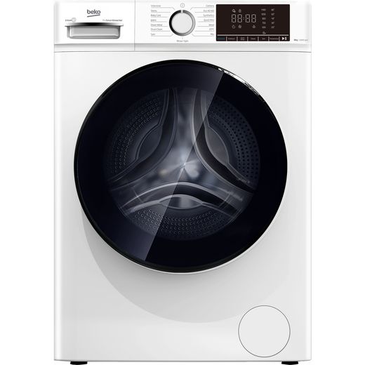 Beko SteamCure BW1O3841W 8kg Washing Machine with 1400 rpm - White - A ...
