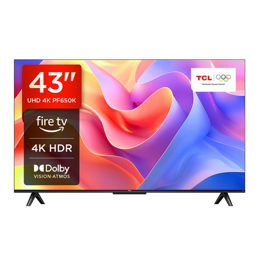 TCL PF650K 43" 4K Ultra HD Smart Fire Freely TV [2024] - 43PF650K