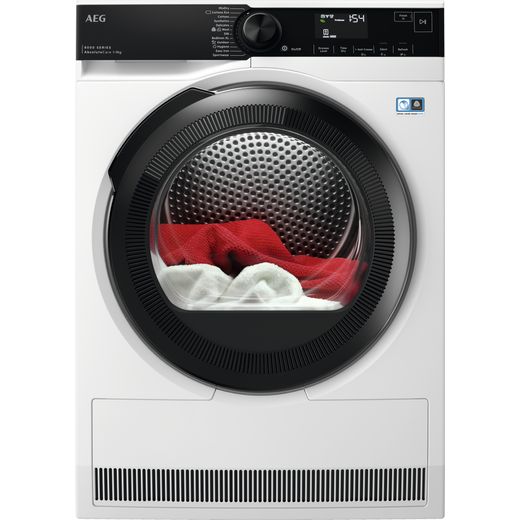 TR849P4B | AEG Heat Pump Tumble Dryer | ao.com