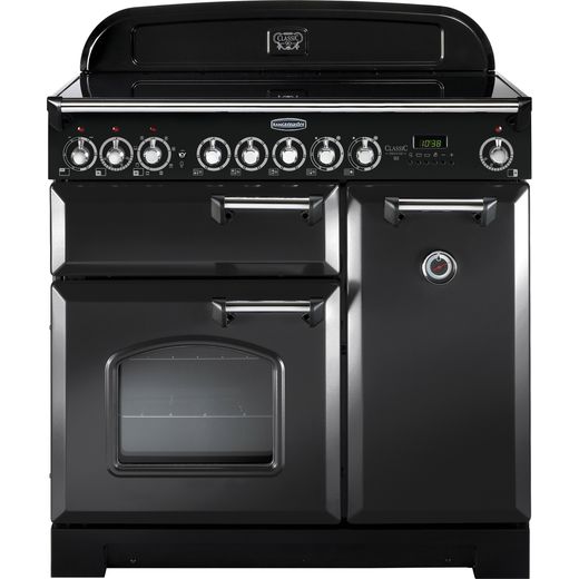 Rangemaster Classic Deluxe CDL90ECCB/C 90cm wide Electric Range Cooker ...
