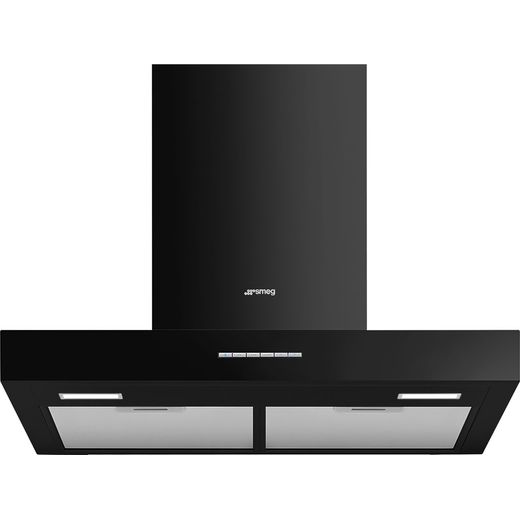 Smeg Universal KBT600BL 60cm Chimney Cooker Hood - Black