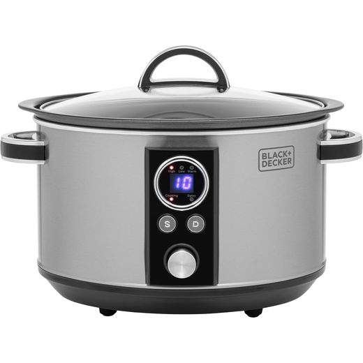 Black + Decker Digital BXSC16044GB 3.5 Litre Slow Cooker - Black ...