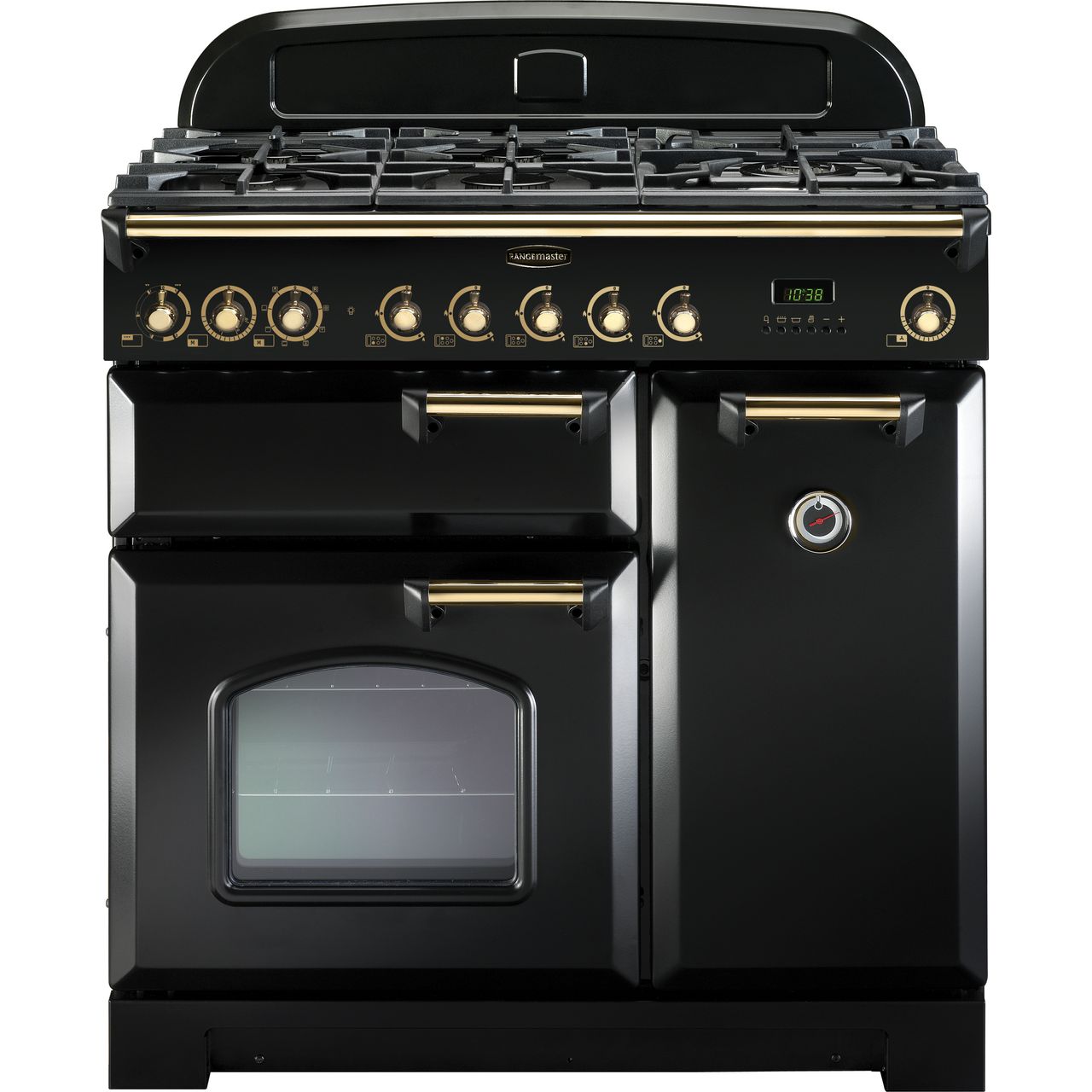 Black Gas Cooker Buy RANGEMASTER Kitchener 90 Dual Fuel Range Cooker ...