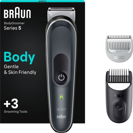 Braun Body Groomer 5 shaver | BRABG5350_BK | ao.com