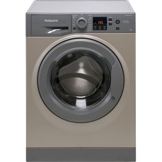 Hotpoint Anti-Stain NSWM 1046 GG UK 10kg Washing Machine with 1400 rpm ...