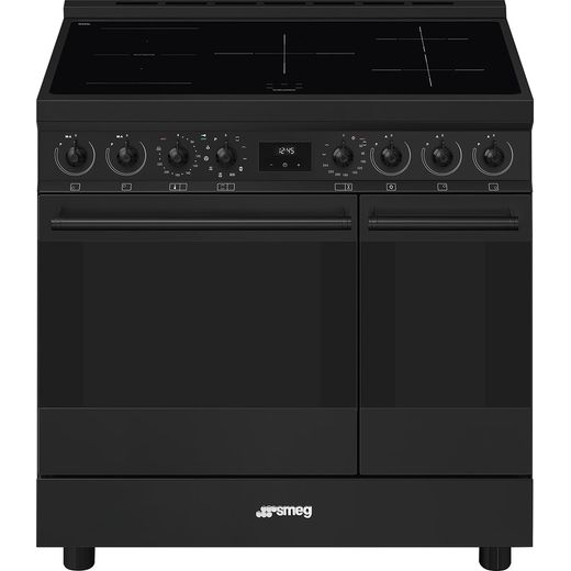 Smeg Symphony C92IPN2 90cm wide Electric Range Cooker with Induction ...