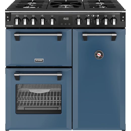 Stoves Richmond DX 90DF 90cm Dual Fuel Range Cooker with Gas Hob ...