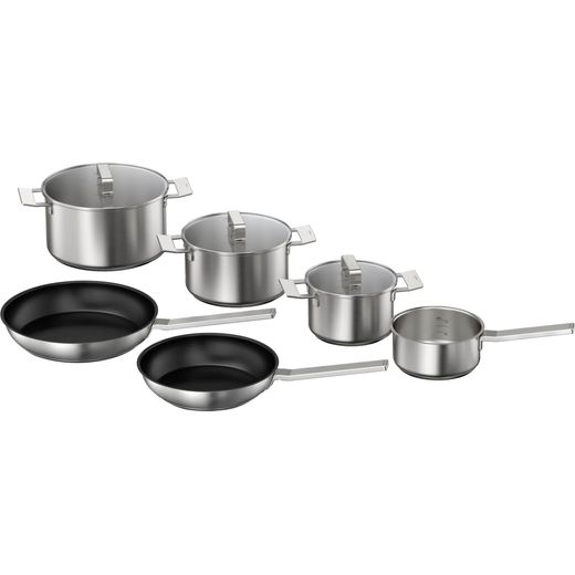 NEFF Z9406SE0 6 Piece Induction Pan Set - Stainless Steel