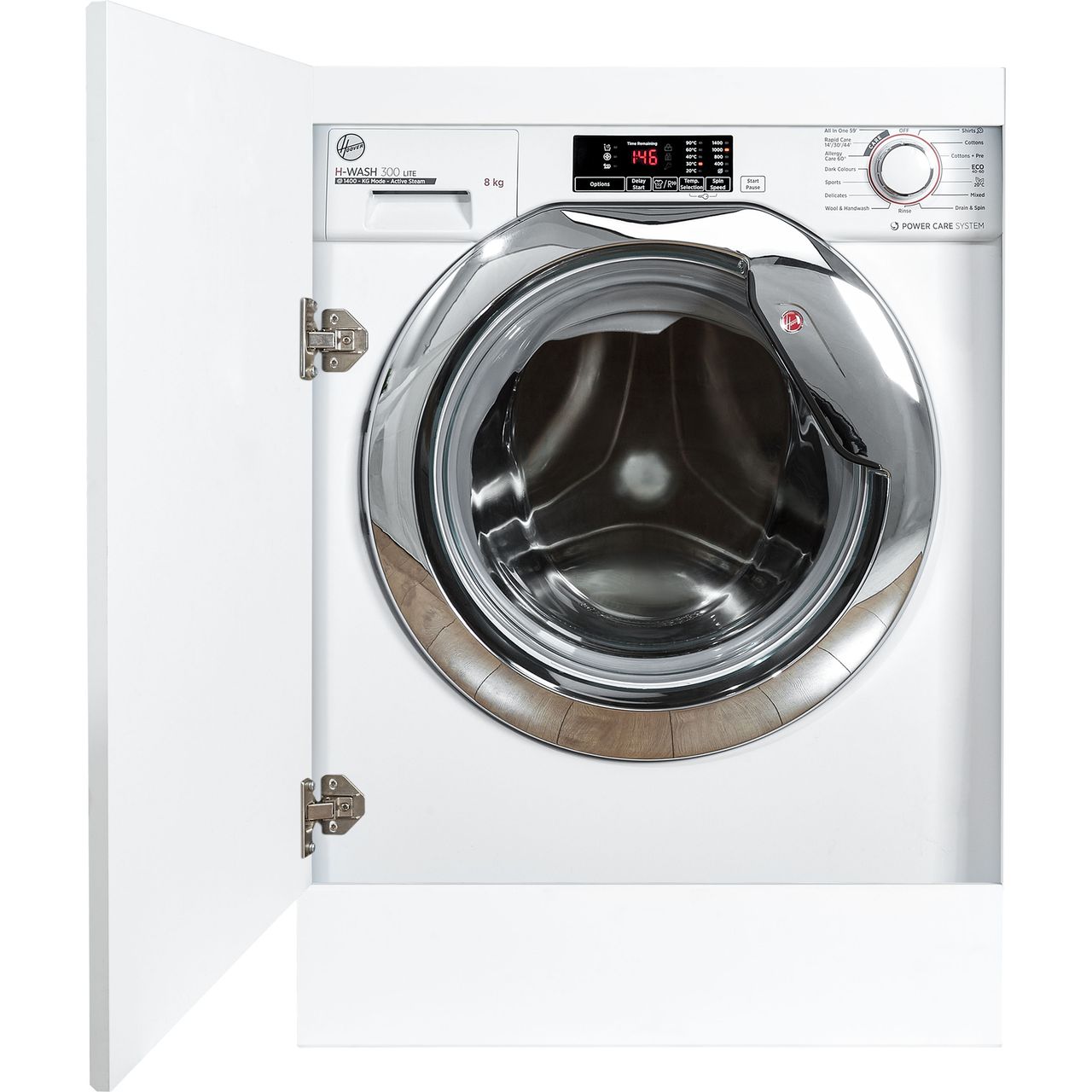Hoover Integrated 8kg Washing Machine HBWS48D1ACE WH ao